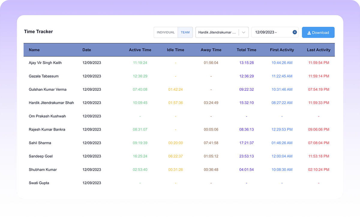 Employee Monitoring Software - Mera Monitor