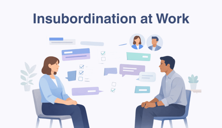 Insubordination at Work: How to Handle It Without Harm